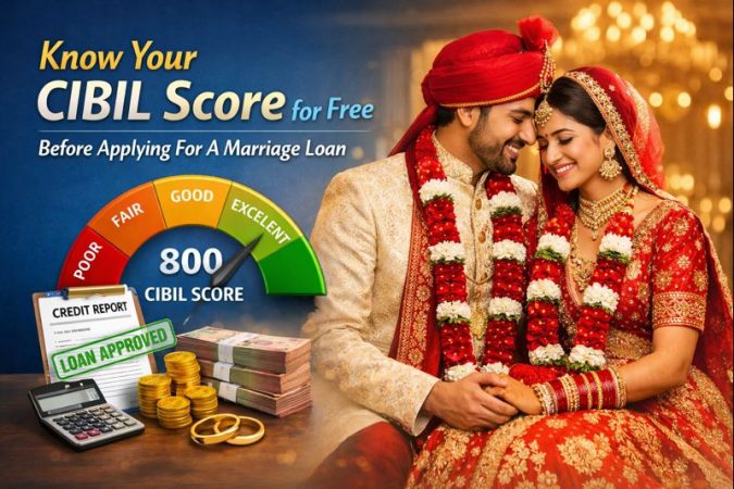 Know CIBIL Score for Free Before Applying For A Marriage Loan